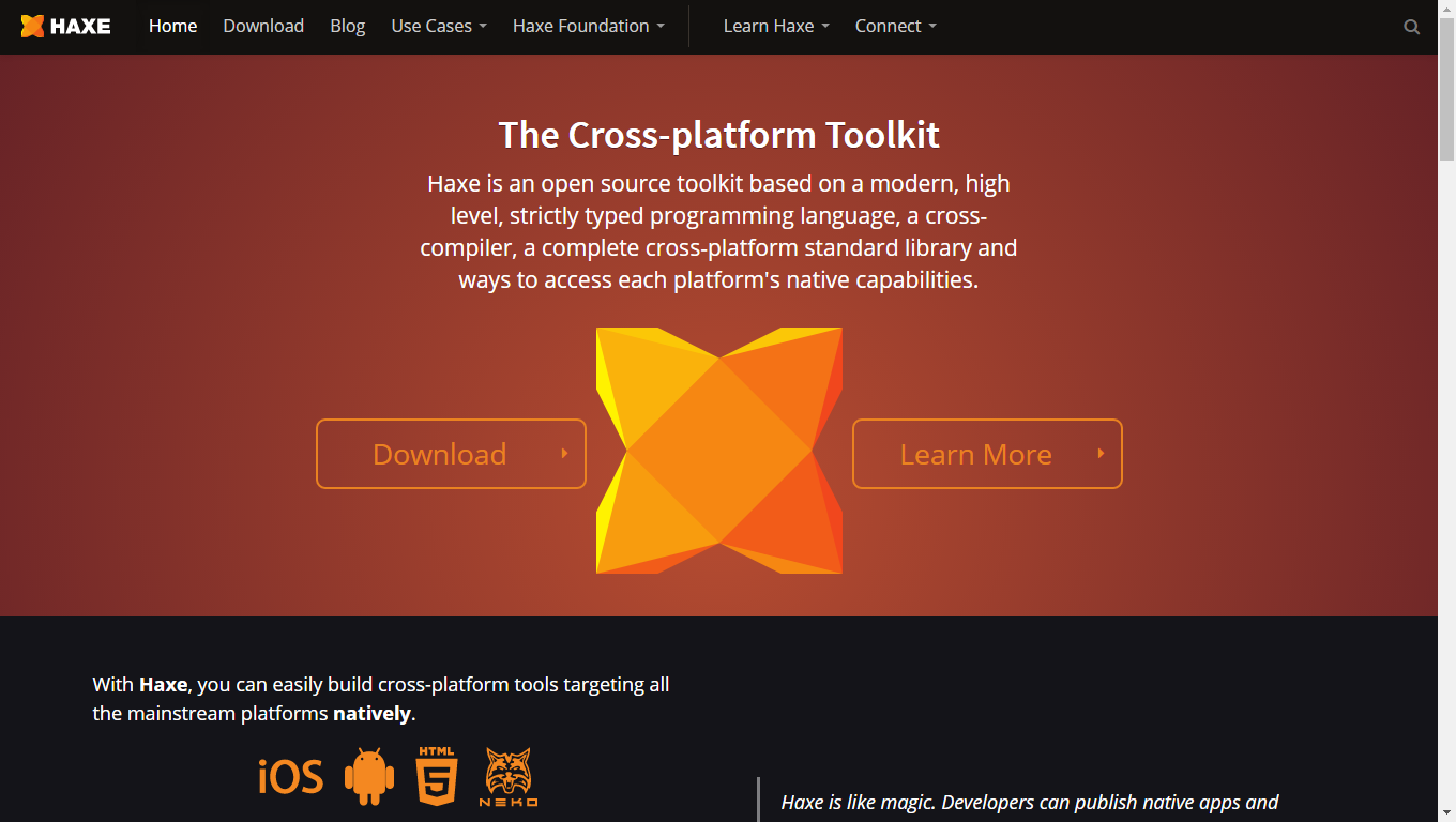 Haxe si aggiorna con la versione 3.4.0