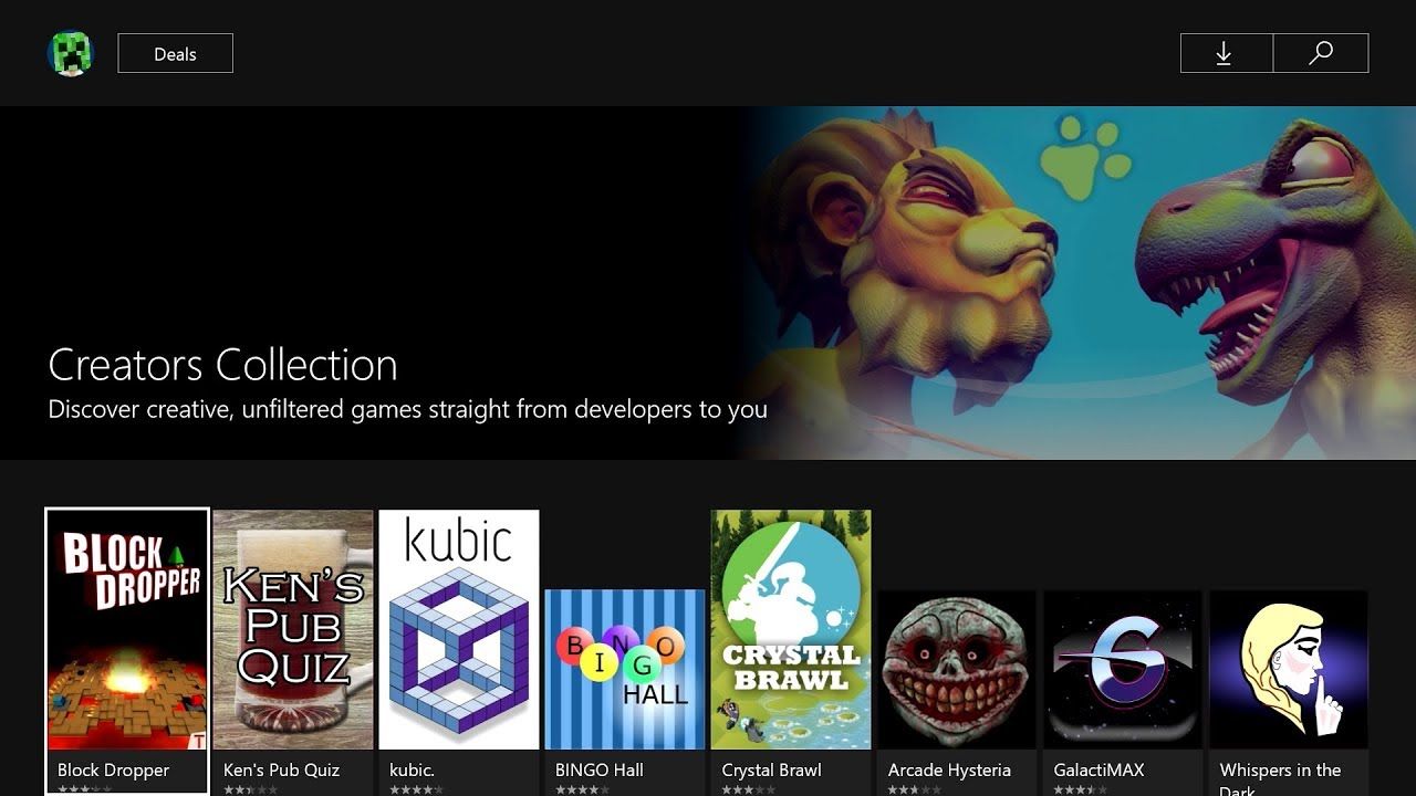 Xbox Live Creators al debutto su Xbox One e Windows 10